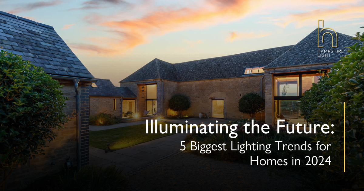 5 Biggest Lighting Trends for Homes in 2024