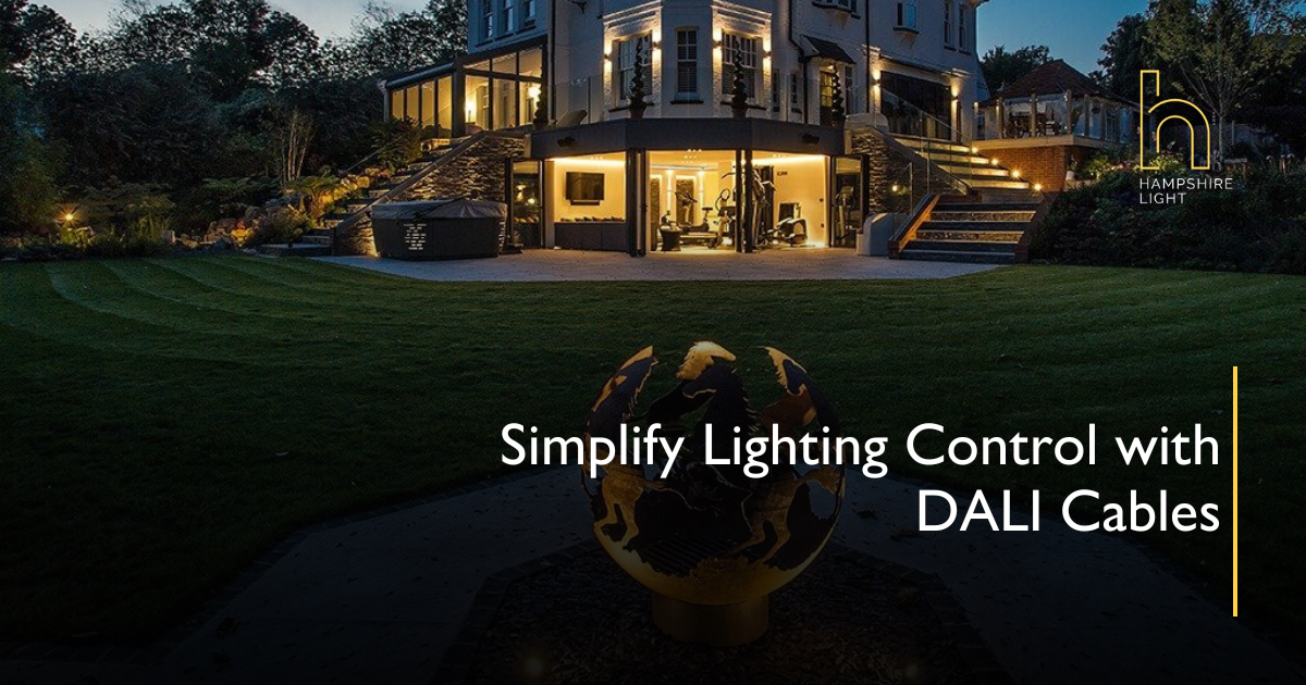 Lighting Control with DALI Cables
